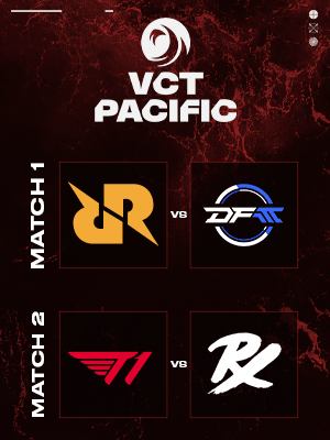 VCT Pacific - M1 RRQ : DFM / M2 T1 : PRX - Interpark Global