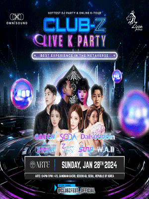 CLUB-Z LIVE K PARTY (ONLINE) - Interpark Global