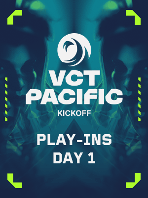 VCT PACIFIC KICKOFF PLAY-INS D1 - Interpark Global