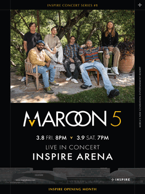 INSPIRE CONCERT SERIES ＃1 : MAROON 5 - Interpark Global