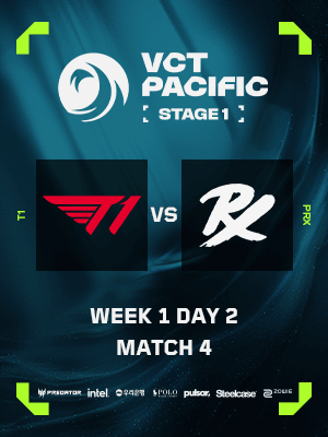 VCT PACIFIC STAGE1(4.7) - M2 : T1 VS PRX - Interpark Global