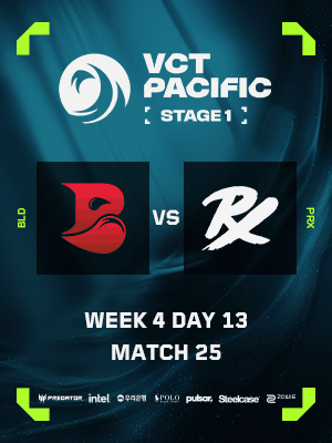 VCT PACIFIC STAGE1(4.27) - M1 : BLD VS PRX - Interpark Global