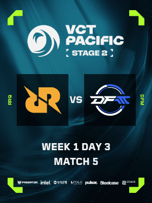 VCT PACIFIC STAGE2 (6.17) - M1 : RRQ VS DFM - Interpark Global