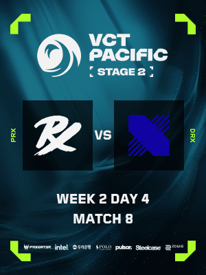 VCT PACIFIC STAGE2 (6.22) - M2 : PRX VS DRX | NOL World (interpark global)